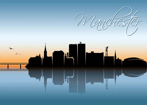 Manchester city landscape Vector Art Stock Images | Depositphotos