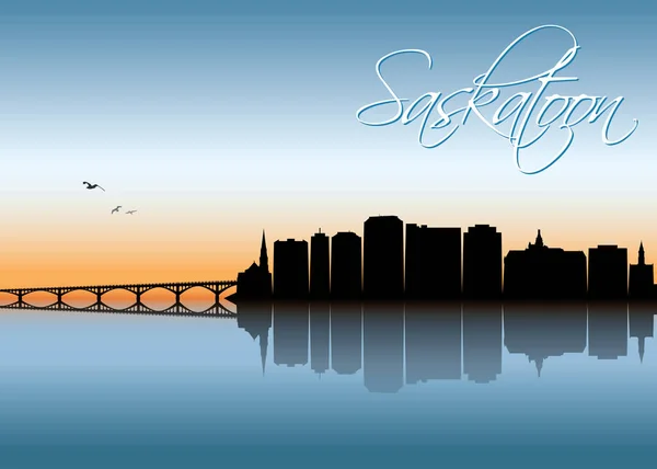 Saskatoon skyline Vector Art Stock Images | Depositphotos
