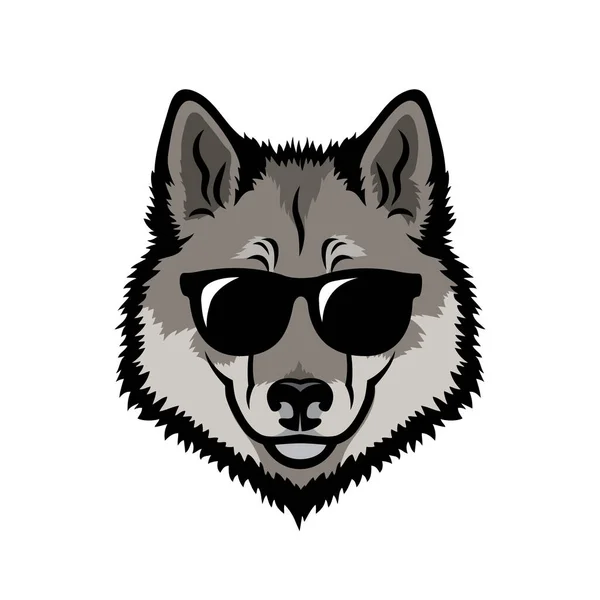 Wolf glasses Vector Art Stock Images | Depositphotos