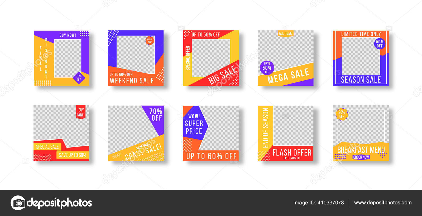 Post layout template. Stock Vector Image by ©Poliashenko #410337078