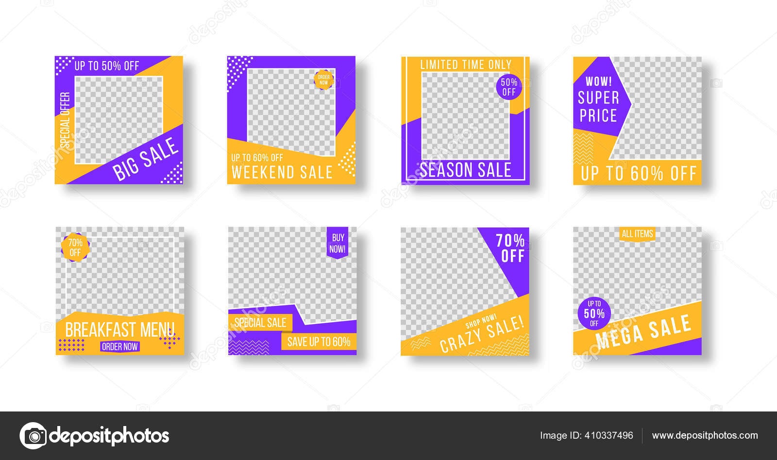 Post layout template. Stock Vector Image by ©Poliashenko #410337496