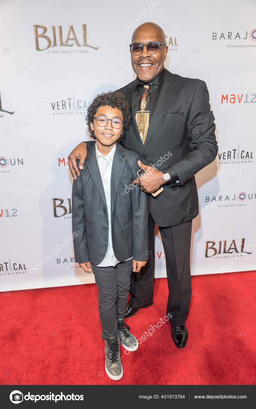Jerry Bell Son Ahngkor Attends Bilal New Breed Hero Los – Stock ...