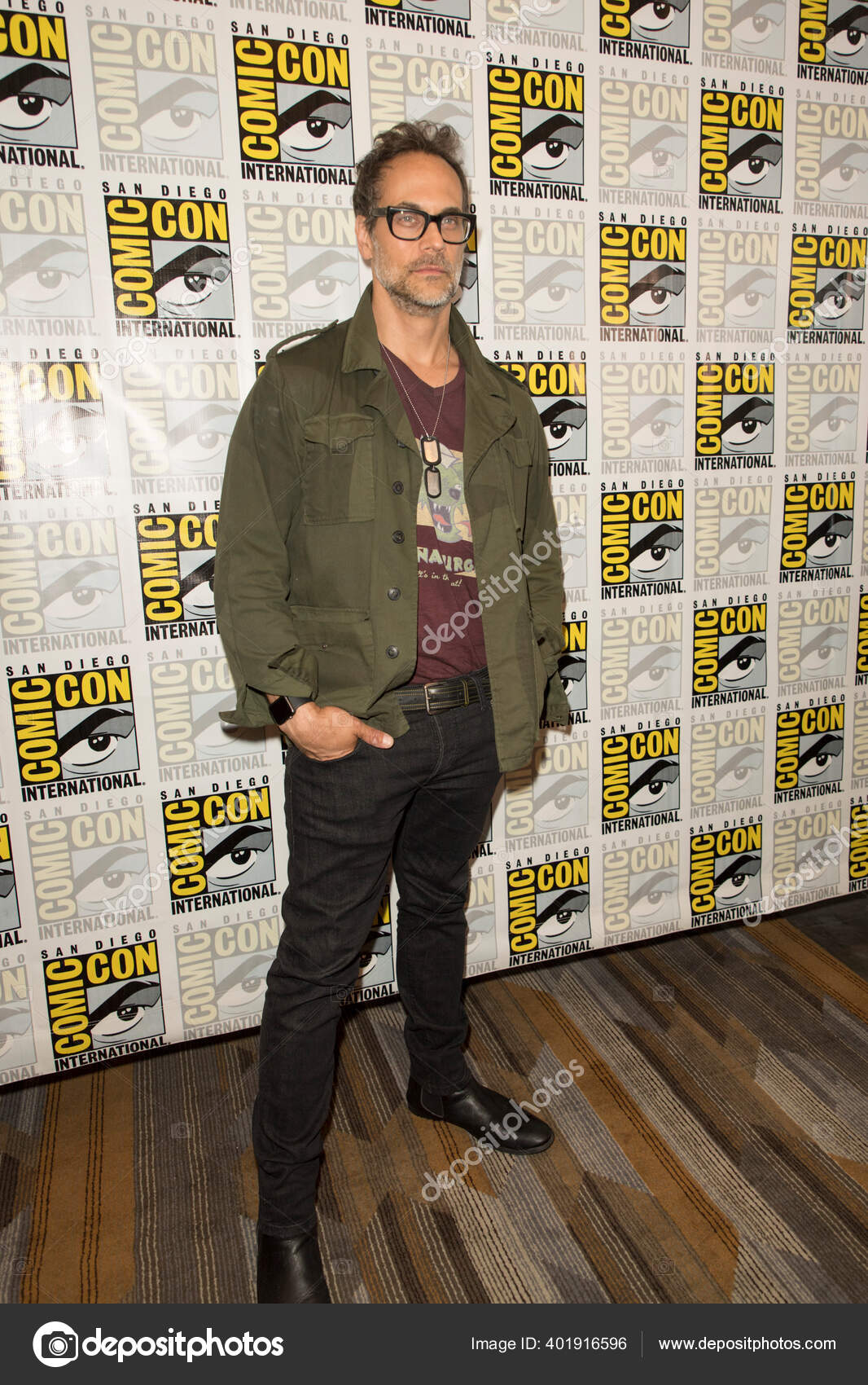 Todd Stashwick Attends Monkeys Press Room Comic Con 2017 July — Stock ...
