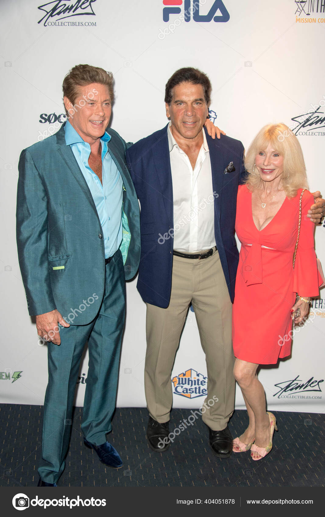 Carla Ferrigno Lou Ferrigno Carla Ferrigno Los Angeles Stock Photo