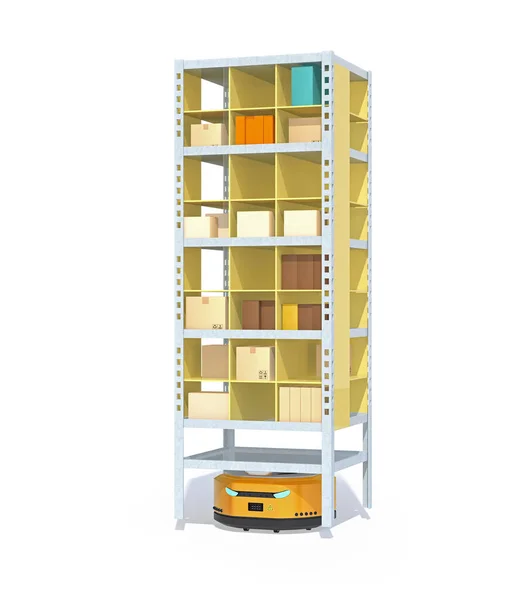 Robot warehouse shelf Stock Photos, Royalty Free Robot warehouse shelf ...