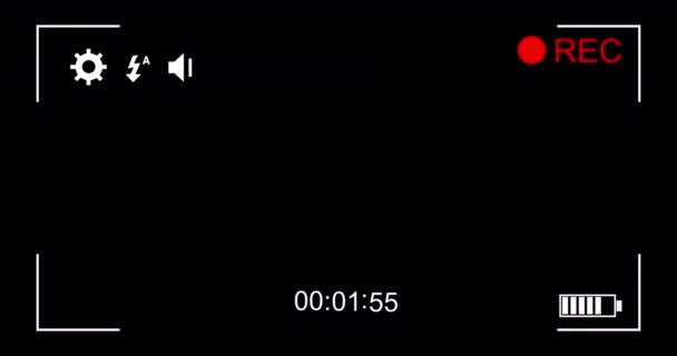 Vcr Vhs Screen Interface — Stock Video © Footageisland #214200168