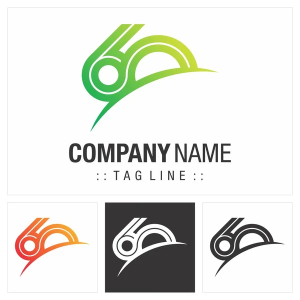 Aniversario (N mero 60) Vector Symbol Company Logo. Logotipo de estilo de s mbolo infinito ...