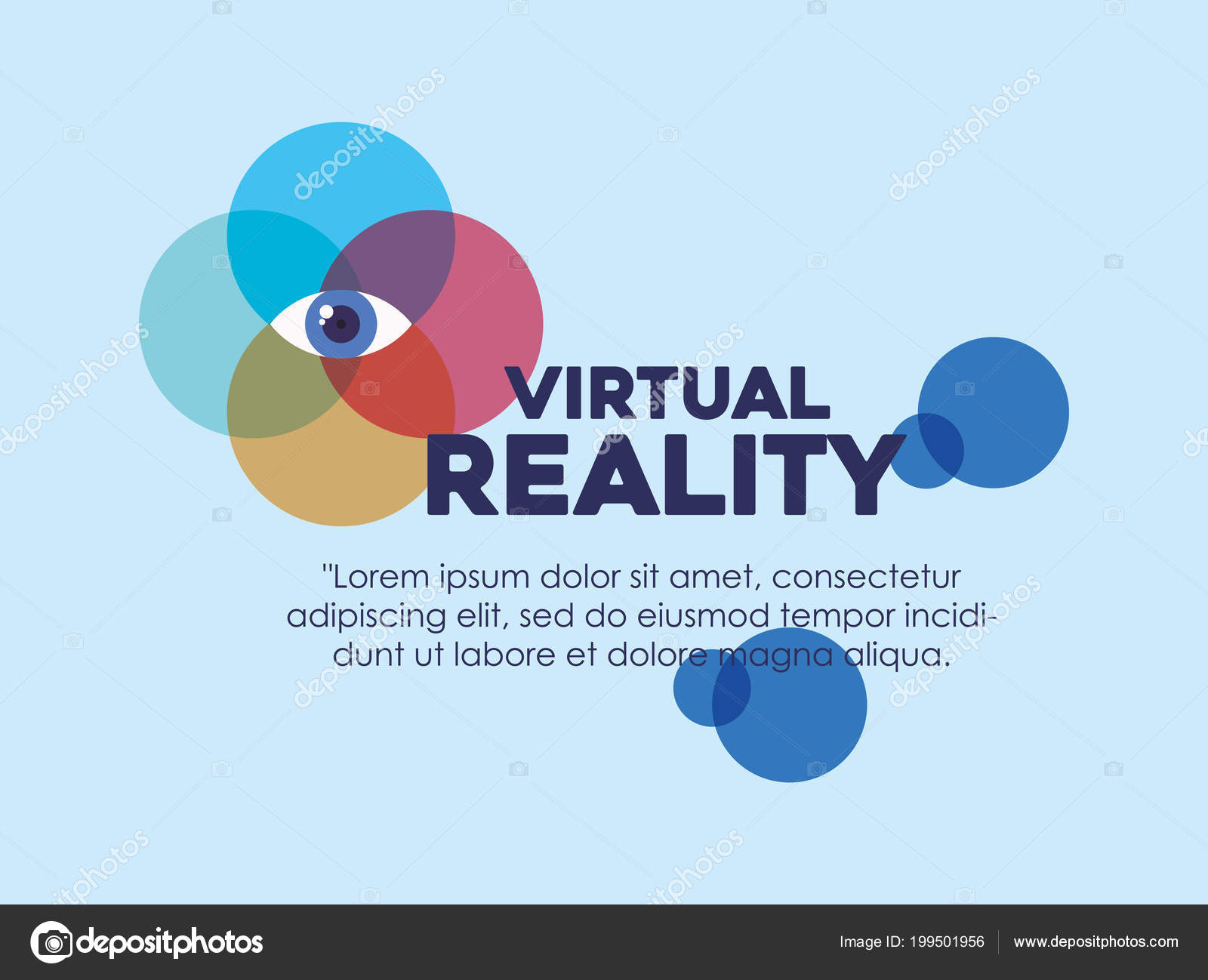 Virtual reality design Stock Vector Image by ©djv #199501956