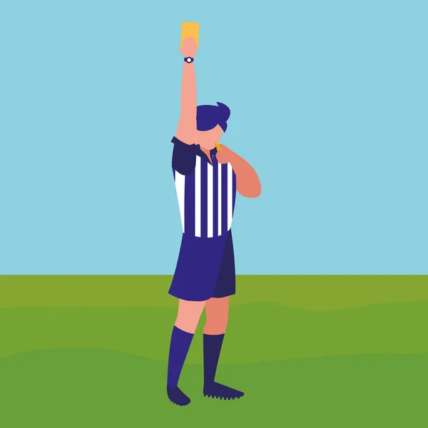 Collection of football referee gestures — Stock Vector © vitalyusov ...