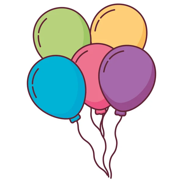 Balloons Helium Floating Icon Stock Vector Image By ©djv 238747380
