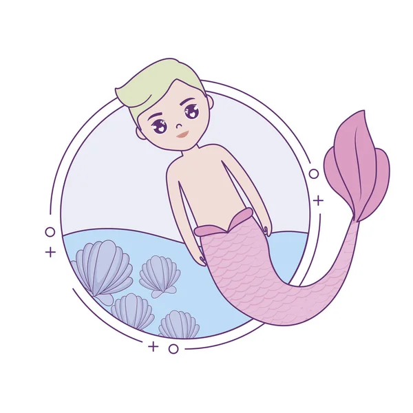 100,000 Mermaid boy Vector Images | Depositphotos