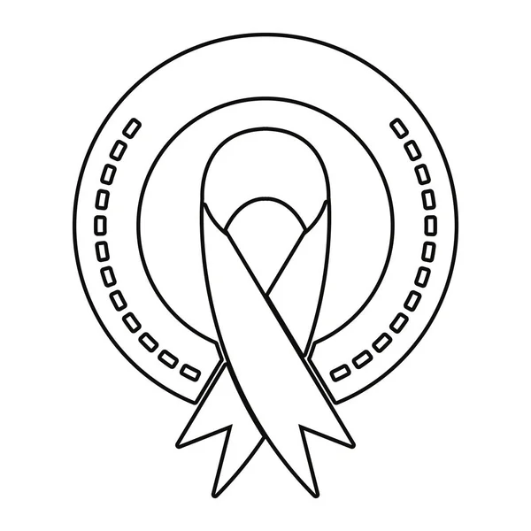 Autism Awareness Ribbon Coloring Page