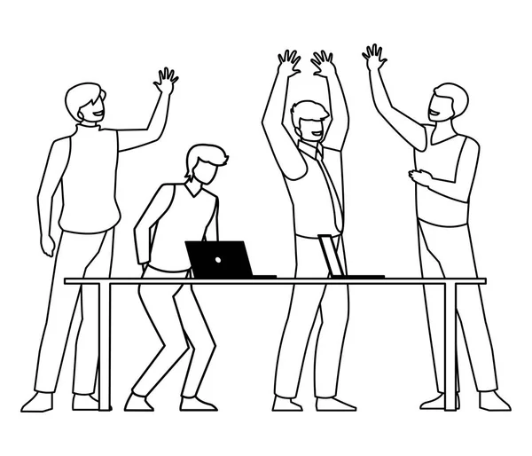 100,000 Happy workplace Vector Images | Depositphotos