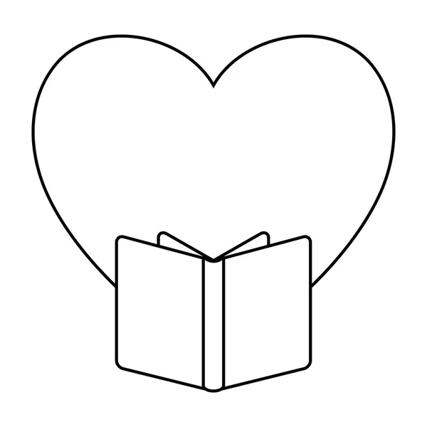 100,000 Book heart Vector Images | Depositphotos
