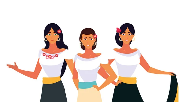 Mujer mexicana imágenes de stock de arte vectorial | Depositphotos