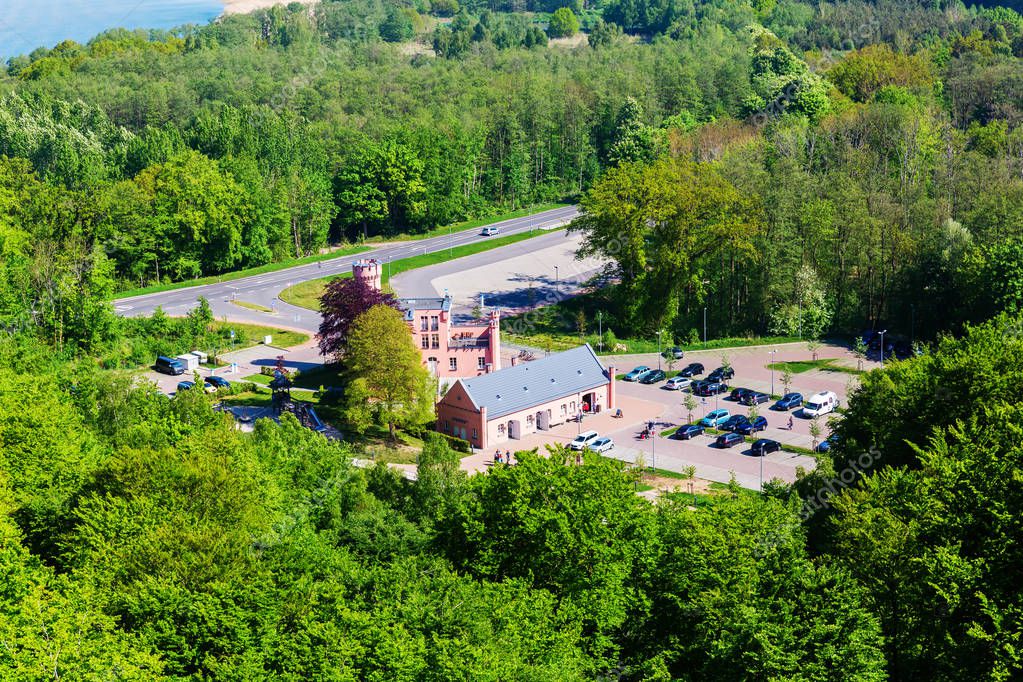 Prora, Alemania 13 de mayo de 2018: la casa del guardabosques vista ...
