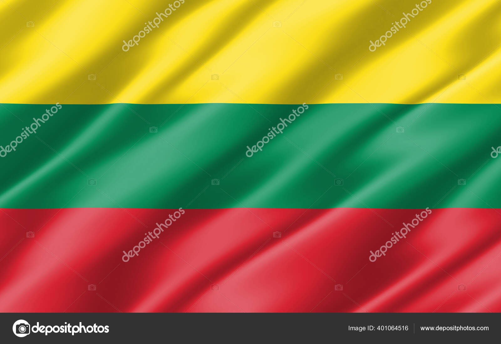 Lithuania Flag Country