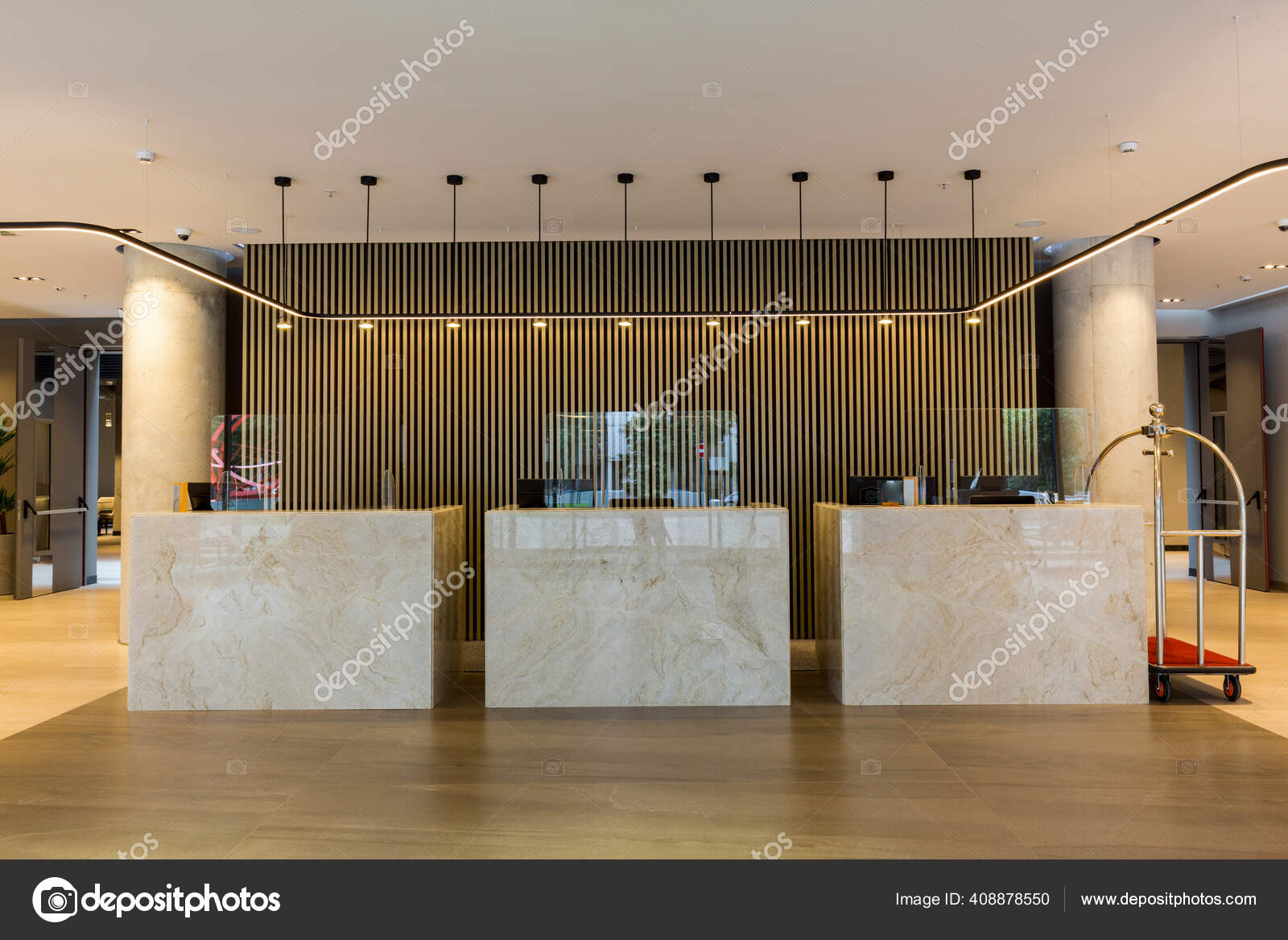 Hotel Lobby Desk
