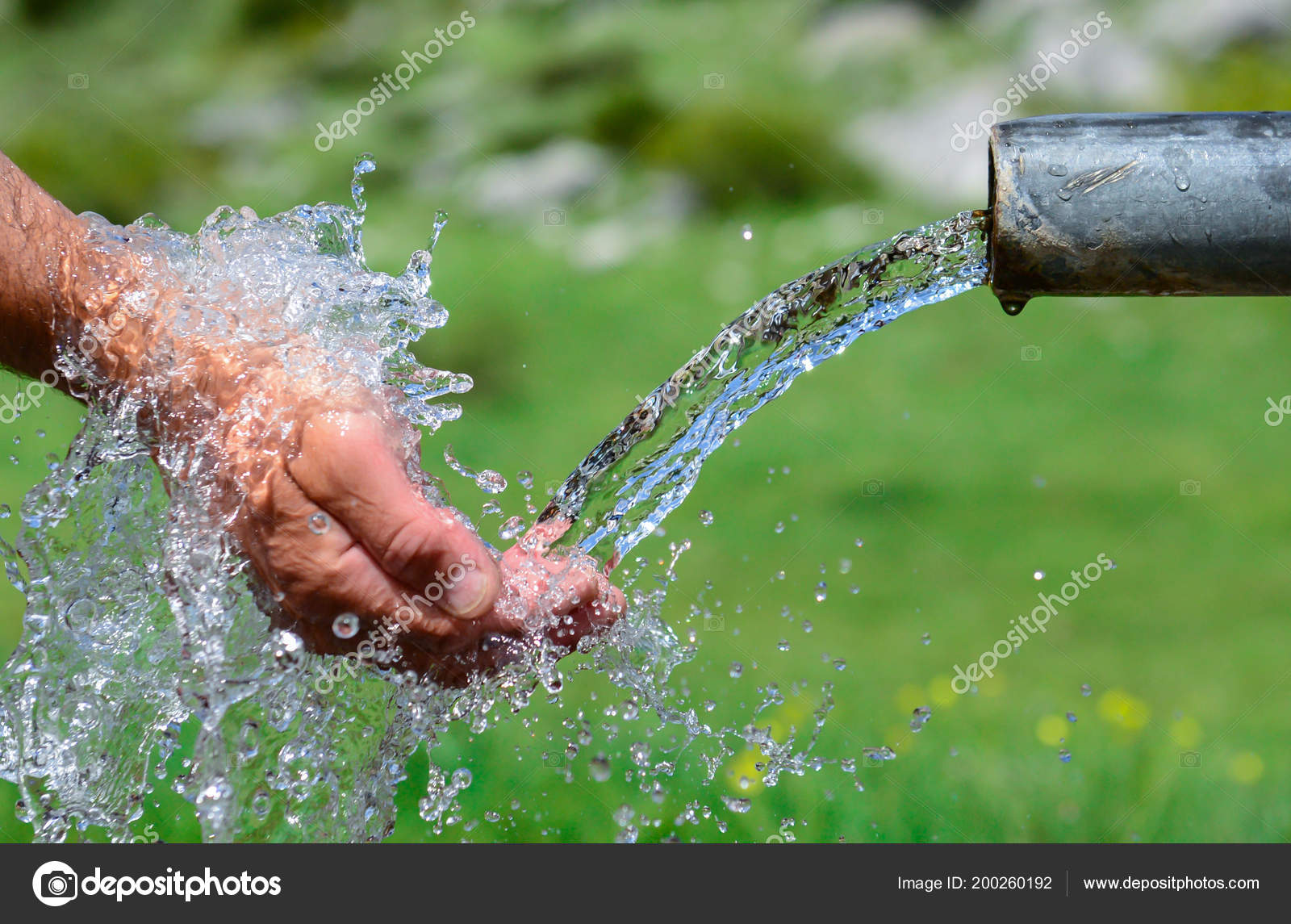 Pure Clean Drinking Water Nature ⬇ Stock Photo, Image by © crazymedia ...