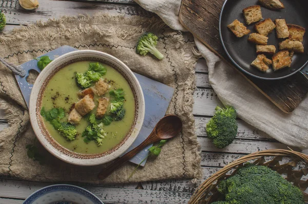 Delicious soup main dish, food photography, homemade food - Stock Image ...