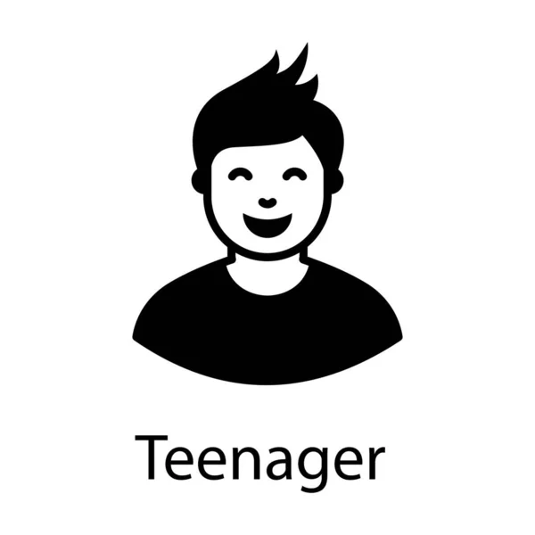 Caras adolescente imágenes de stock de arte vectorial | Depositphotos