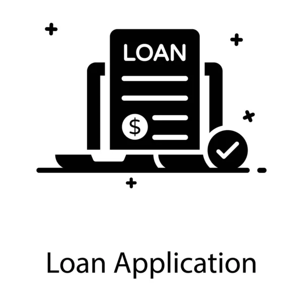 Secured Loan Icon Flat Vector Design Stock Vector by ©smashingstocks ...