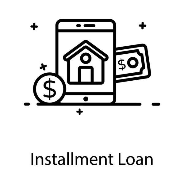 Secured Loan Icon Flat Vector Design Stock Vector by ©smashingstocks ...