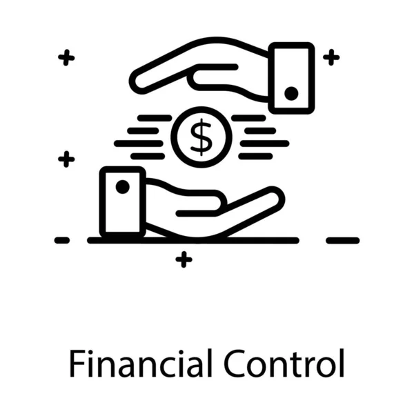 Financial Idea Modern Design Vector Illustration Stock Vector by ...