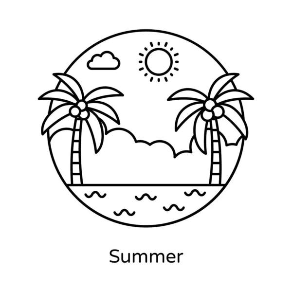 Summer Background Vector Illustration Stock Vector By ©smashingstocks