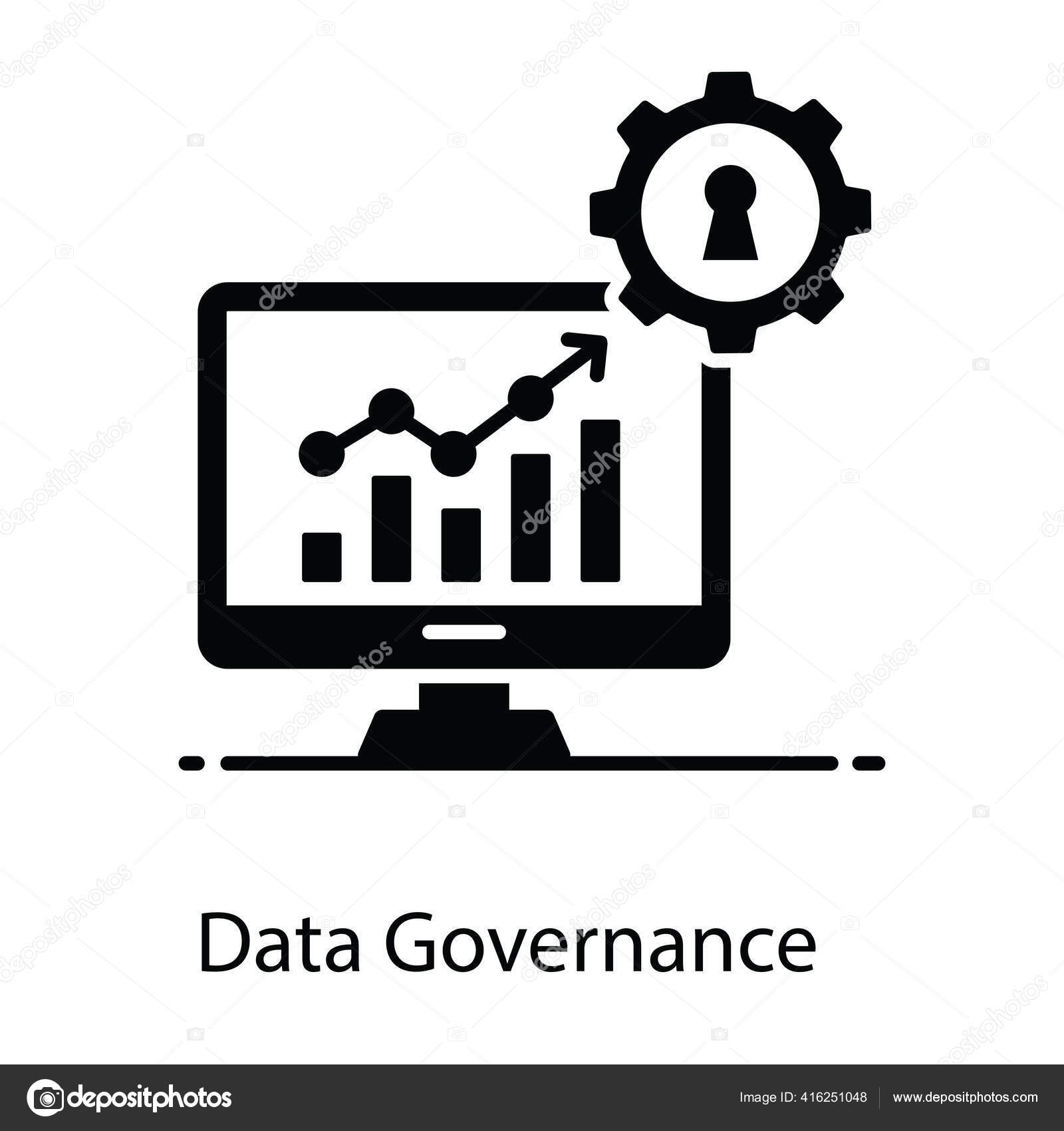 Mobiledata Governance Icon Data Management Modern Flat Style Stock Vector by ©smashingstocks ...