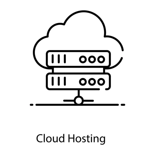 Server Rack Connected Cloud Showing Cloud Server Icon Stock Vector by ©smashingstocks 416306890