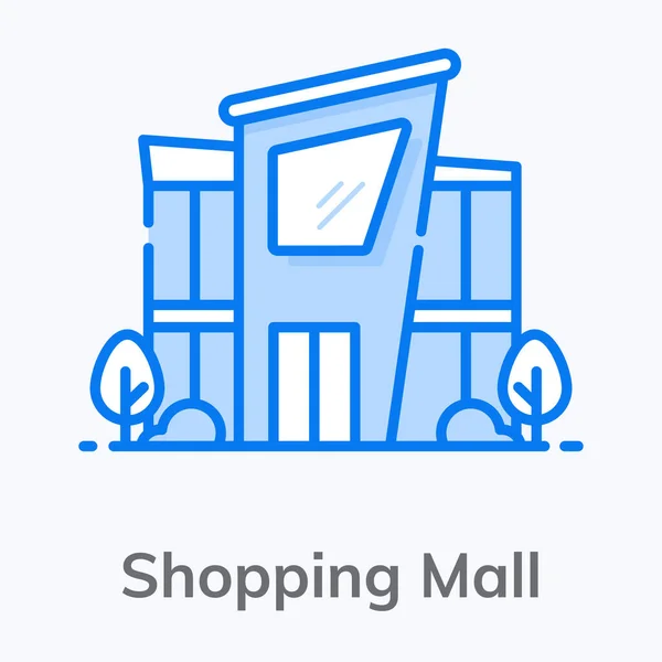 Shopping Mall Vector Logo
