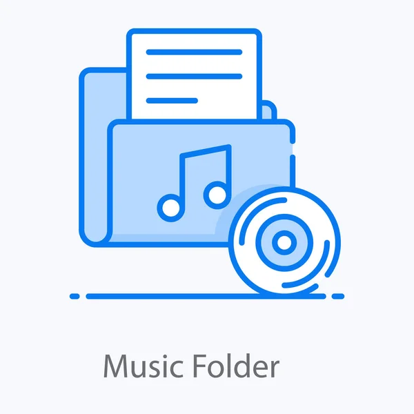 Music Folder Icon Flat Style Media Folder Stock Vector Image by ... Music Folder Icon Flat Style Media Folder Stock Vector Image by ...