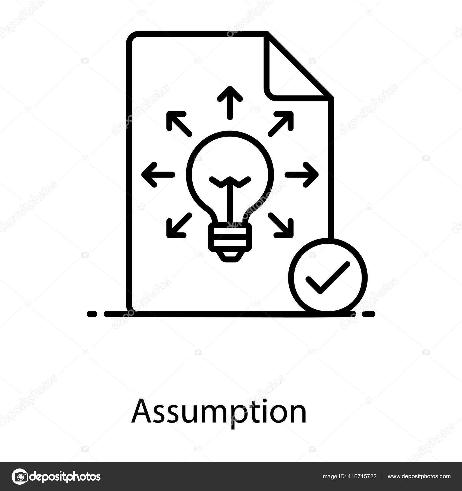 Assumptions Icon