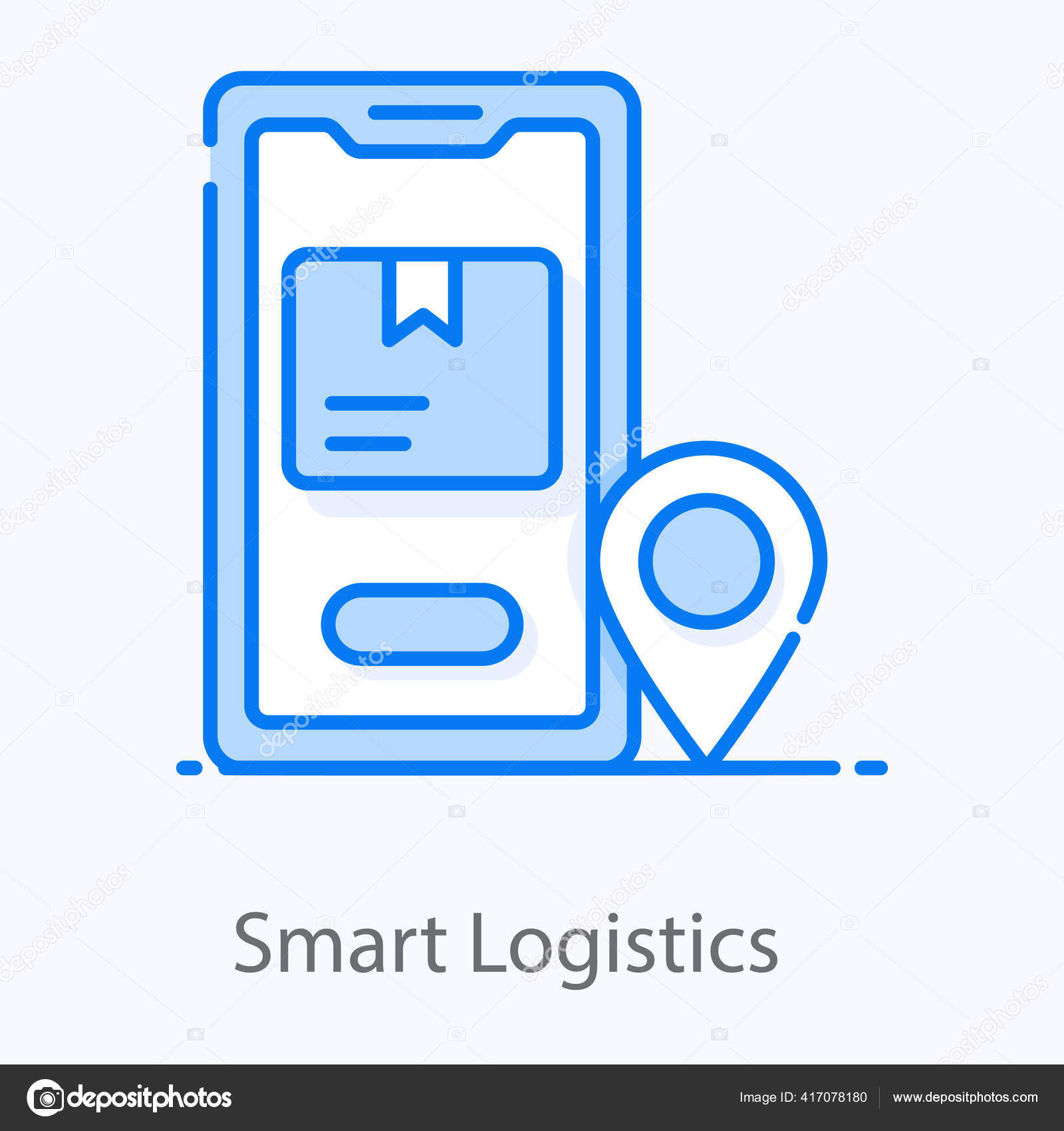Parcel Mobile Phone Location Pin Smart Logistic Icon Stock Vector by ... Parcel Mobile Phone Location Pin Smart Logistic Icon Stock Vector by ...