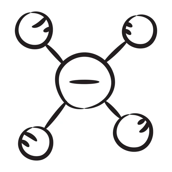 Solid Vector Design Nodes Network Topology Icon Stock Vector by ...
