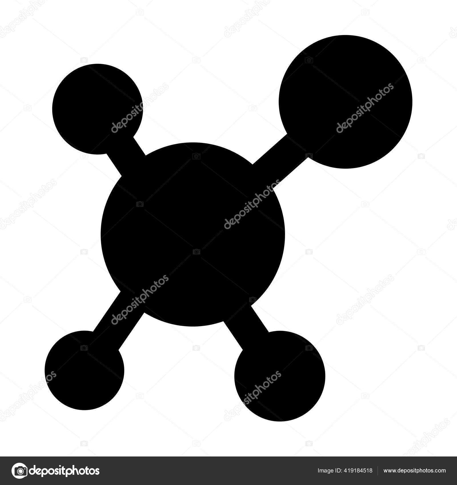 Solid Vector Design Nodes Network Topology Icon Stock Vector by ...