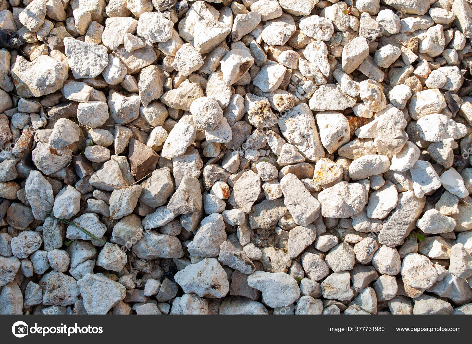Texture Background Crushed Beige Stone Ground — Stock Photo ...
