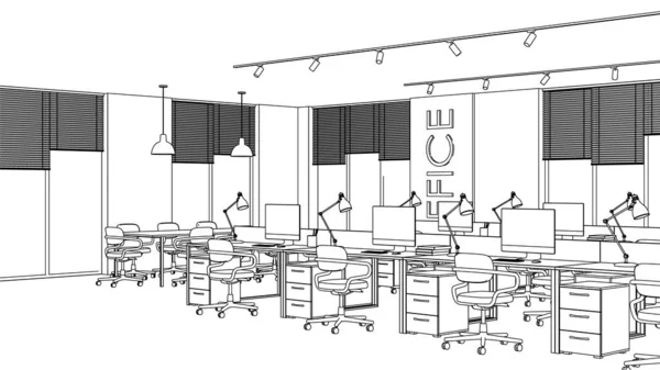 Boceto lineal imágenes de stock de arte vectorial | Depositphotos