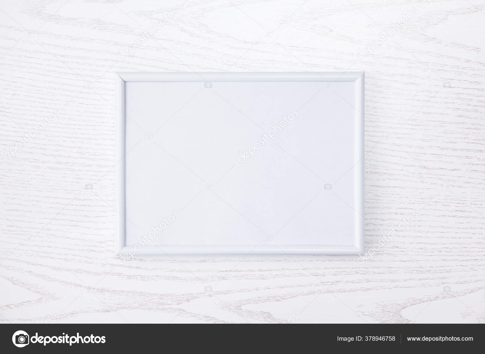 White Simple Picture Frame White Wooden Texture — Stock Photo © Vitaina ...