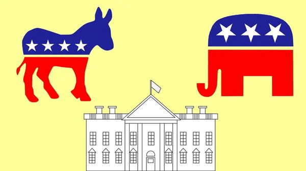 Republican And Democrat Logo