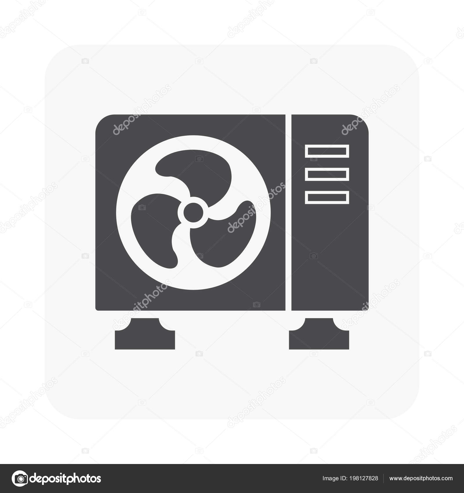 Air Compressor Part Hvac System Icon Stock Vector Image by ©roncivil ...
