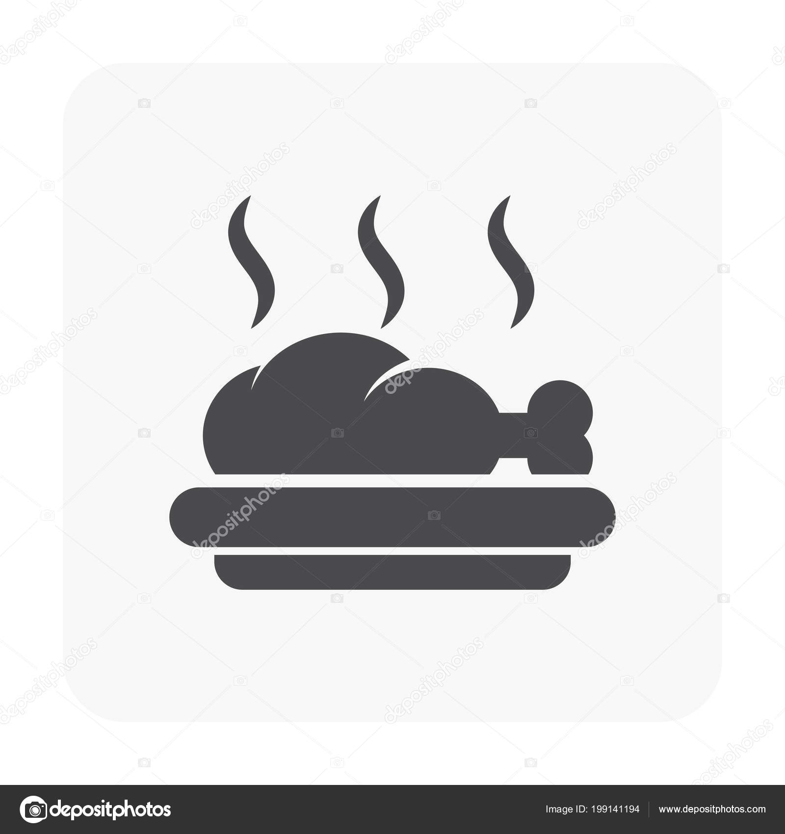 Cooking Icon White Stock Vector Image by ©roncivil #199141194