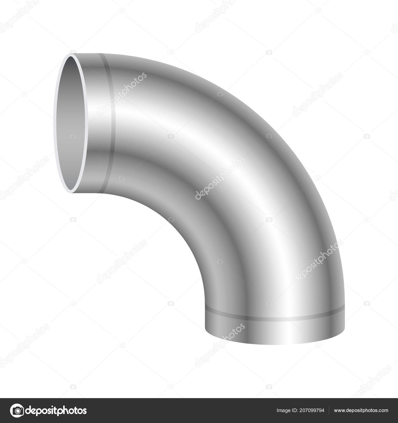 Air Duct Vector Design Isolated White Background Stock Vector by ...