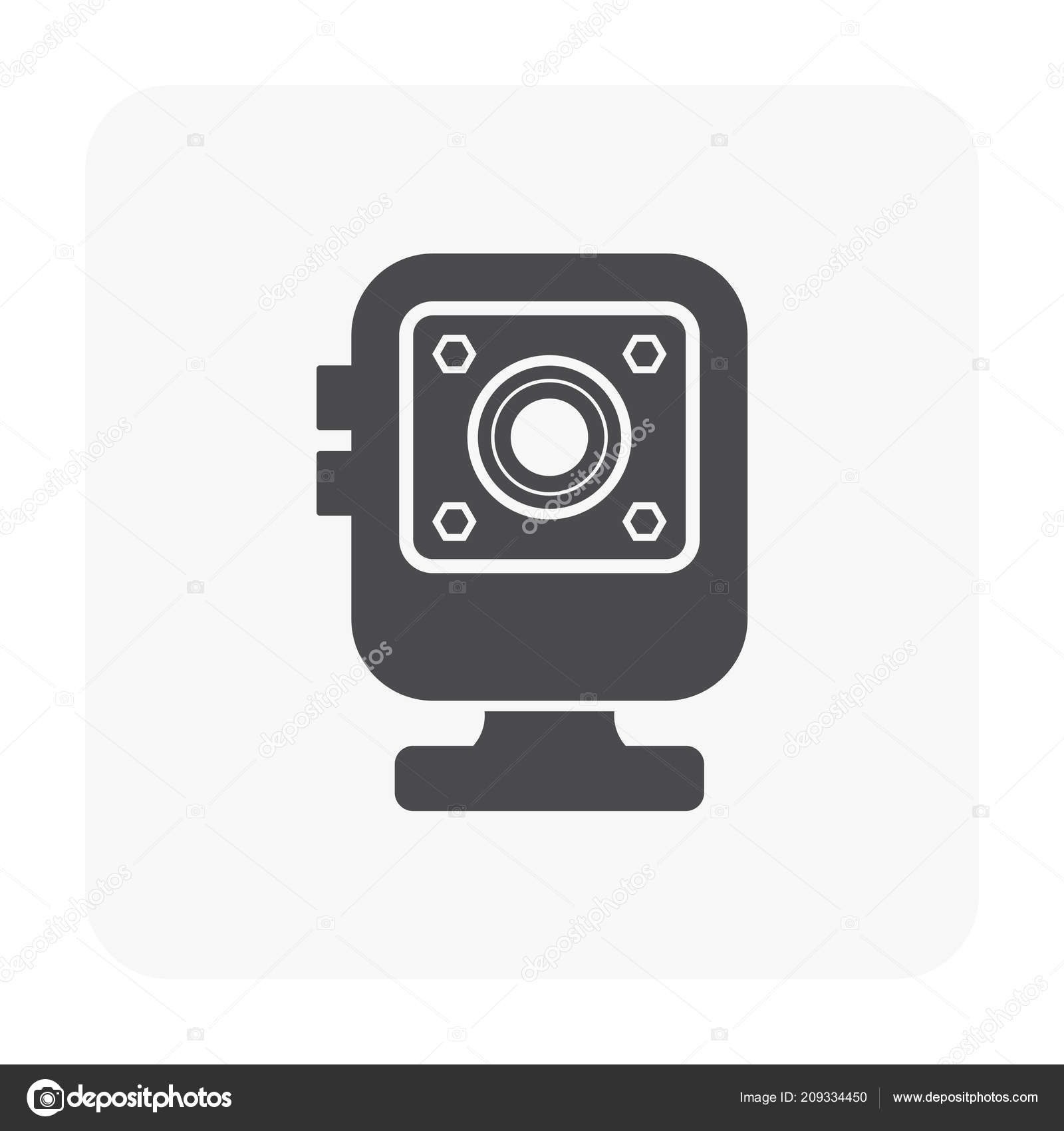 Bike Part Icon White Stock Vector by ©roncivil #209334450