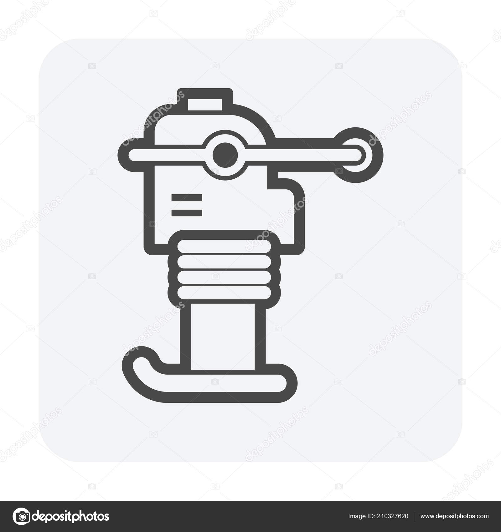Soil Compaction Equipment Icon Stock Vector Image by ©roncivil #210327620
