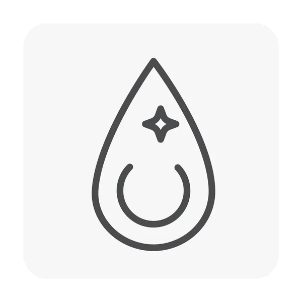 Water Drop Right Check Icon Black Color Stock Vector by ©roncivil 369854412
