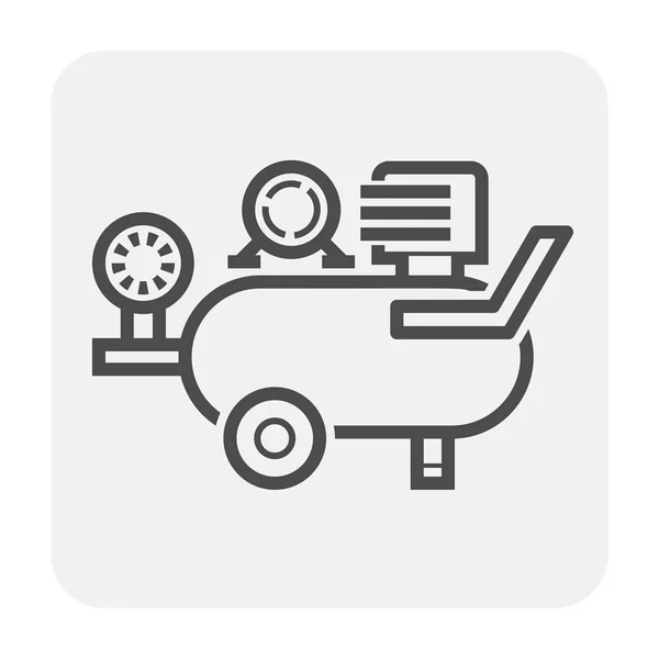 Air Compressor Tank Pressure Gauge Icon Design 64X64 Perfect Pixel ...