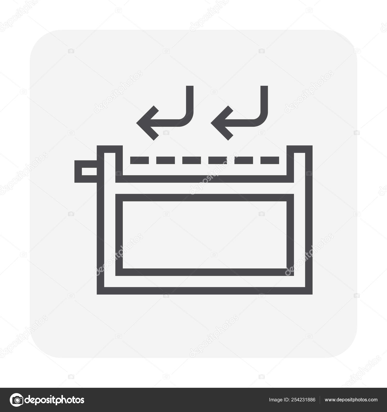 Waterproof water leak icon Stock Vector Image by ©roncivil #254231886