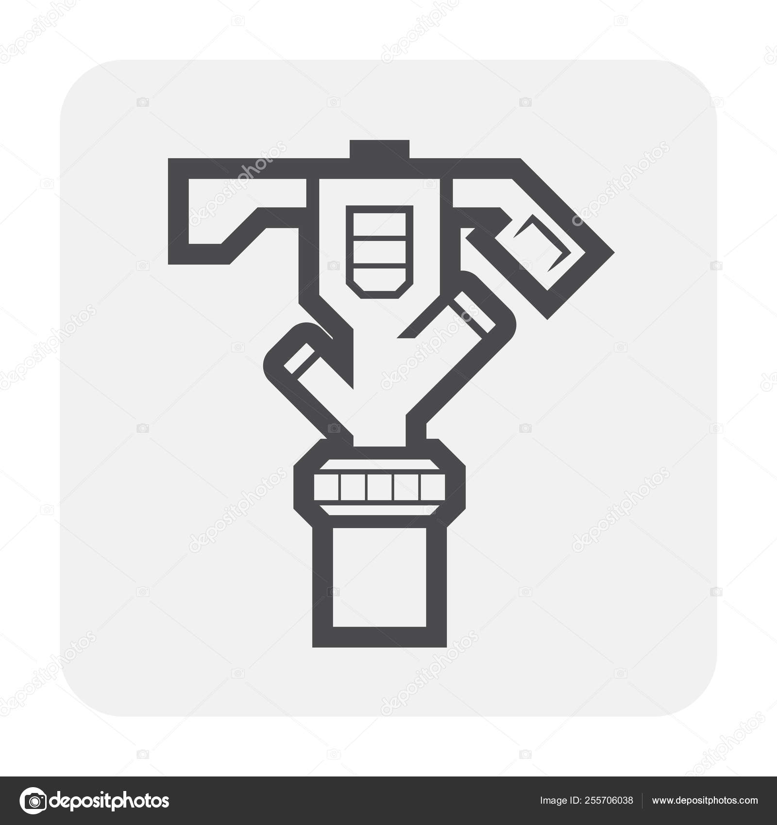 Water sprinkler icon Stock Vector by ©roncivil 255706038